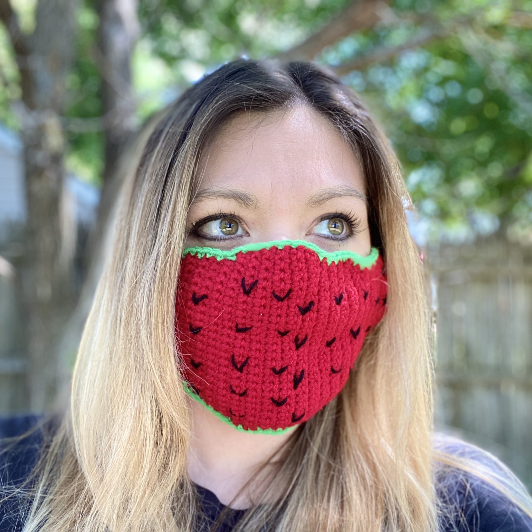 Easy DIY Face Mask Crochet Pattern - Kids & Adults ~ Crafty Kitty Crochet