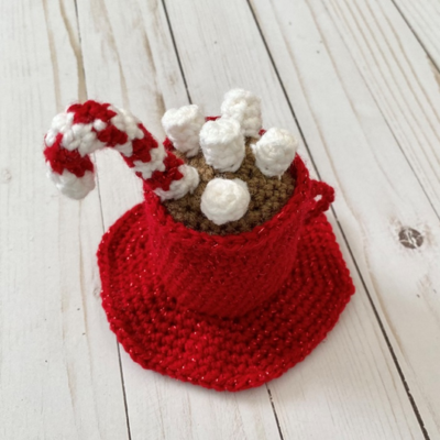 Hot Cocoa Top Hat Headband - Crochet Pattern ~ Crafty Kitty Crochet