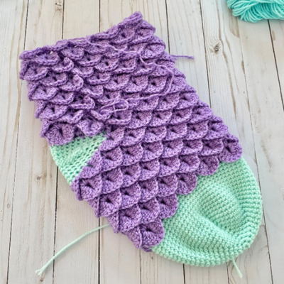 Mermaid Stocking - Crochet Pattern ~ Crafty Kitty Crochet