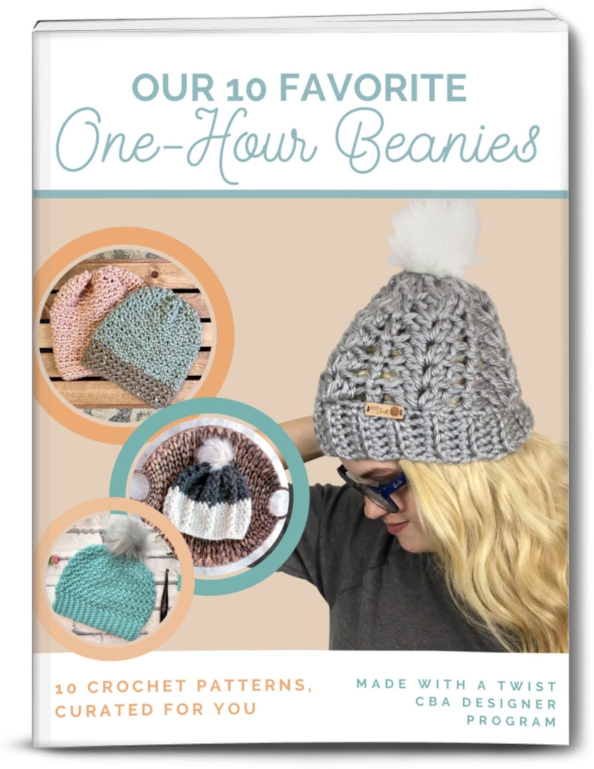 Easy One Hour Chunky Beanie - Crochet Pattern ~ Crafty Kitty Crochet
