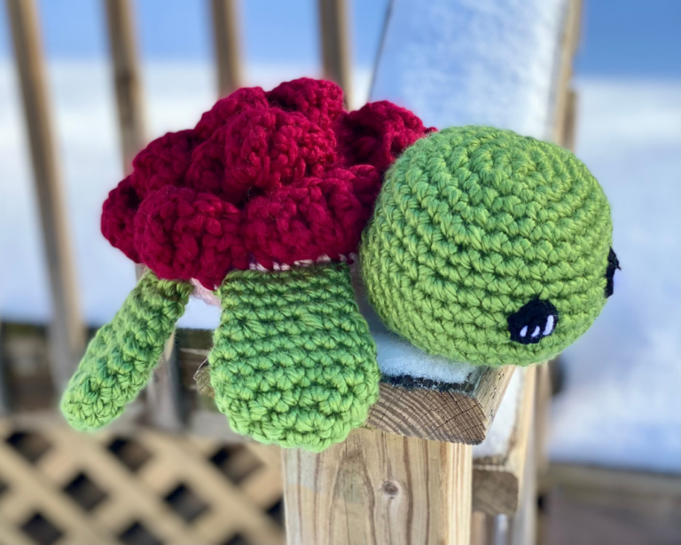Amigurumi Rosy Turtle - Crochet Pattern ~ Crafty Kitty Crochet