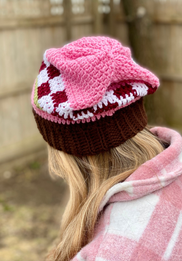 Little Sis Slouchy Hat - Crochet Pattern ~ Crafty Kitty Crochet
