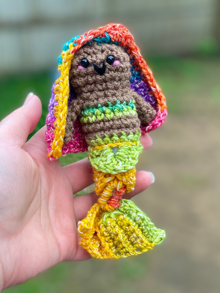 Amigurumi Mini Mermaid - Crochet Pattern ~ Crafty Kitty Crochet