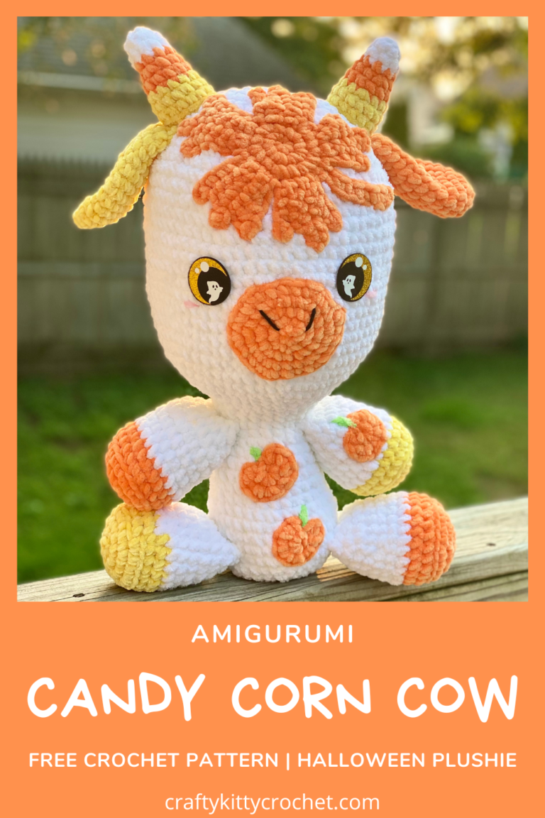 Amigurumi Candy Corn Cow - Crochet Pattern ~ Crafty Kitty Crochet