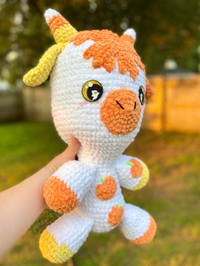 Amigurumi Candy Corn Cow - Crochet Pattern ~ Crafty Kitty Crochet